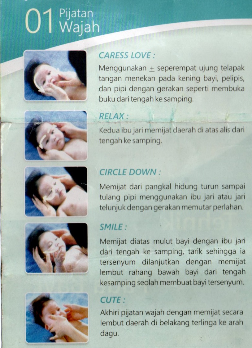 Manfaat dan Step By Step Cara Memijat Bayi - Meykke Santoso