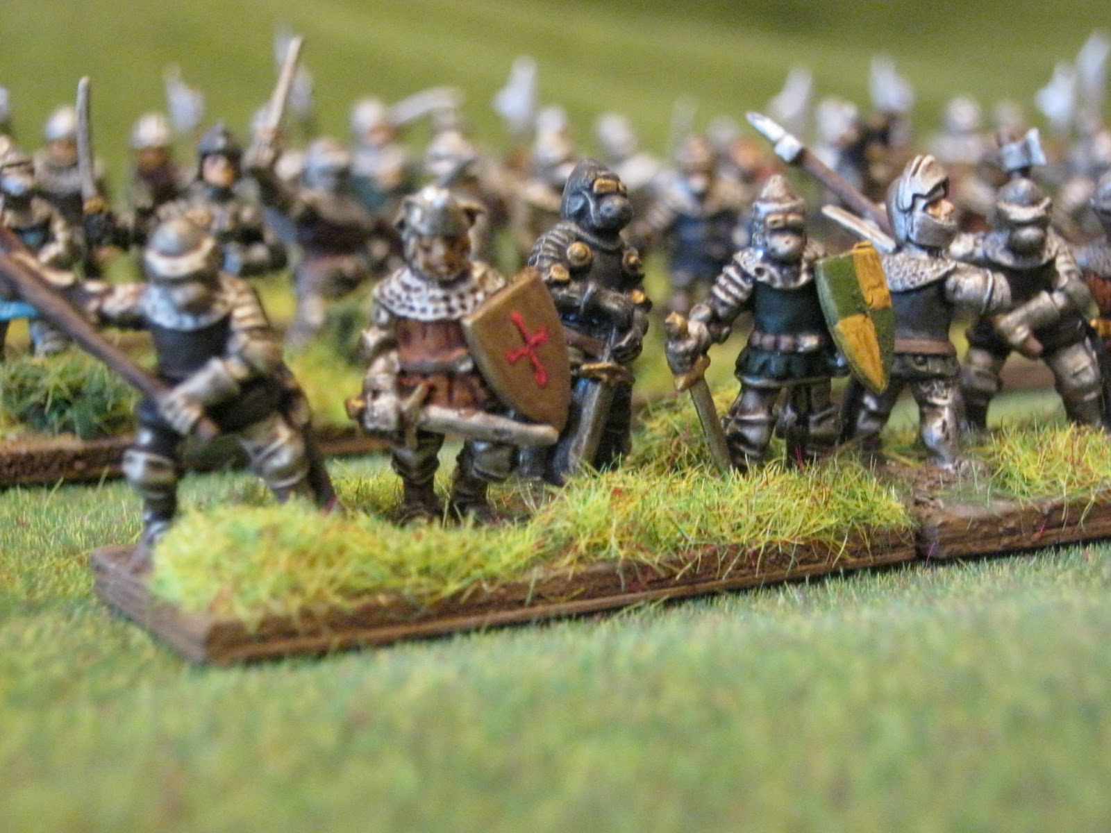 La trinchera de HK: Ejército medieval para DBMM / Field of Glory