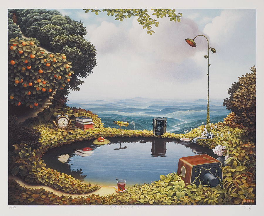 Jacek Yerka - Art Collection: Jacuzzi
