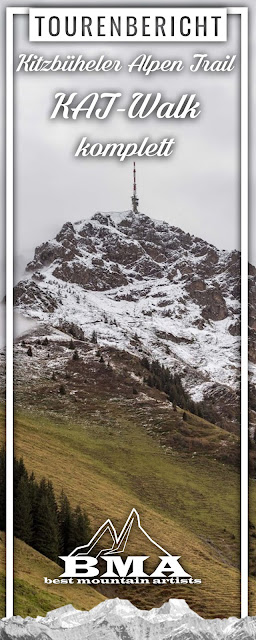 KAT Walk Kitzbüheler Alpen Trail | Von Hopfgarten bis Fieberbrunn | GPS ...