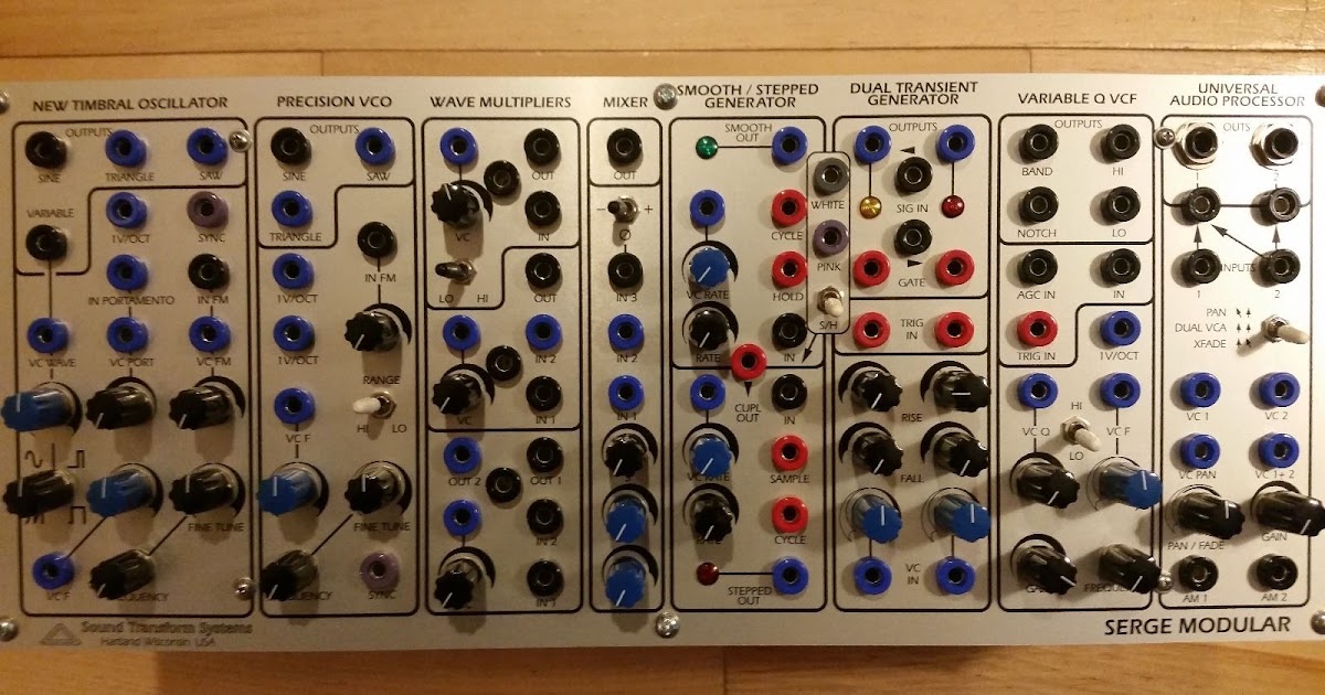 MATRIXSYNTH: Serge Animoo Modular Synthesizer