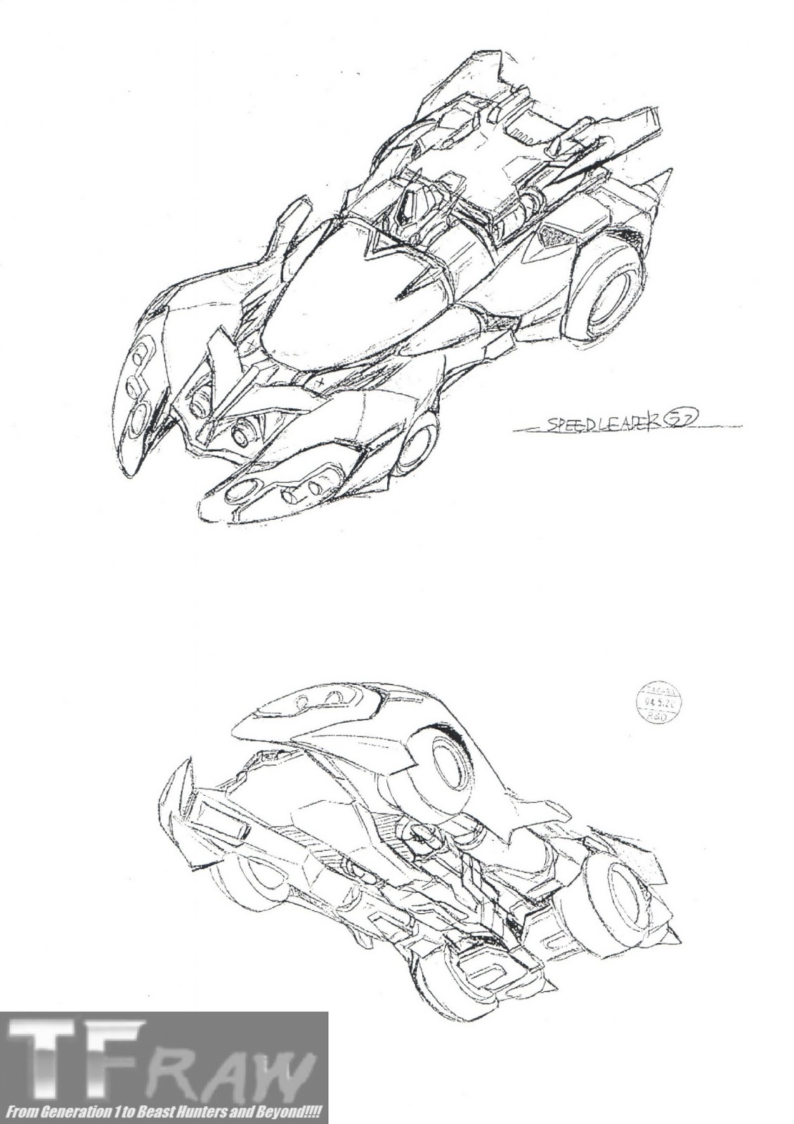 Galaxy Force Design Sheets