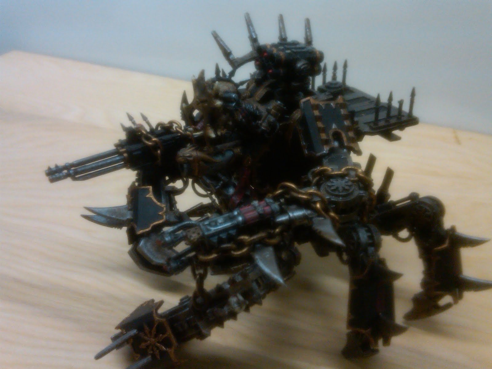 Hellz Realm (Warhammer 40k): Defiler Conversion (Black Death)