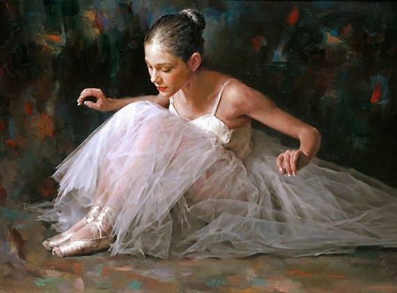 БАЛЕРИНЫ/ ХУДОЖНИК STEPHEN PAN . Обсуждение на LiveInternet ...