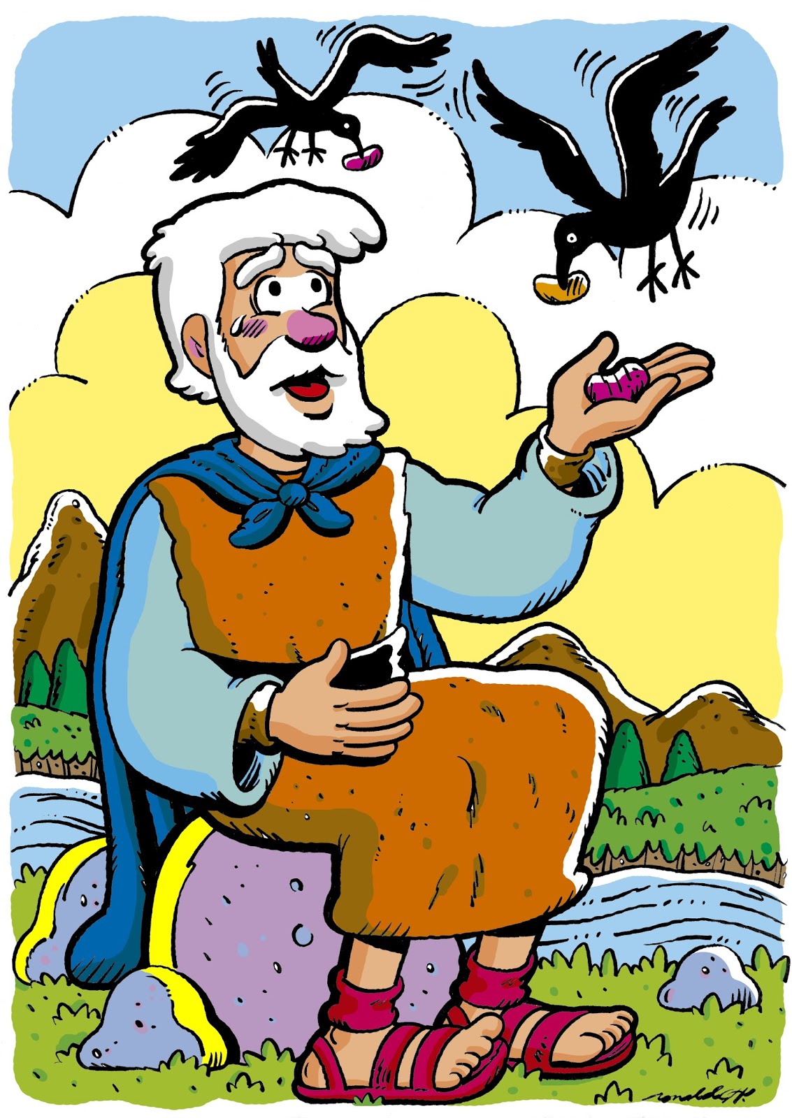 Ronald Ch.: Elías el Profeta / Color