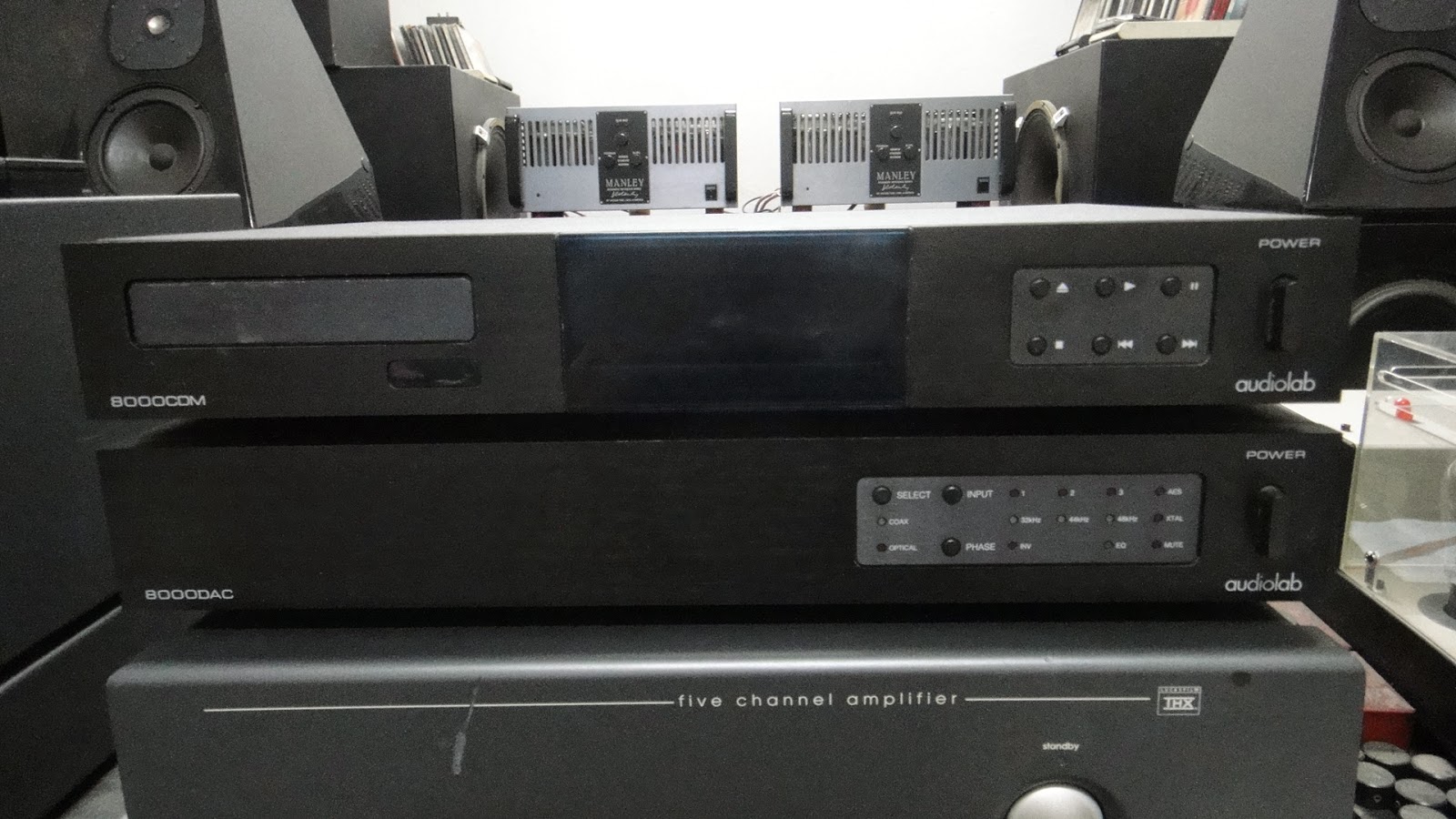 Audiolab 8000CDM cd transport & 8000DAC dac (Used)SOLD