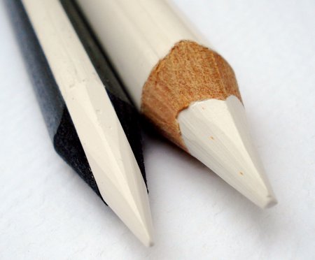 Marie's Powder Room: The Little White Pencil