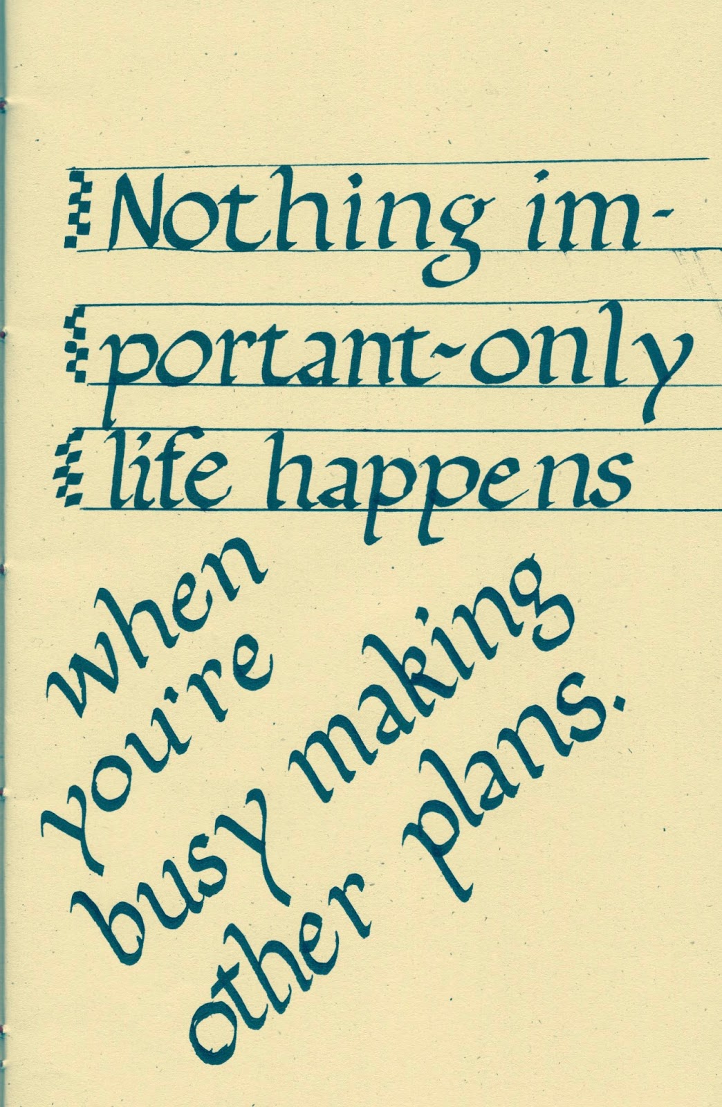 Art Craft Share: Learning Foundational Calligraphy