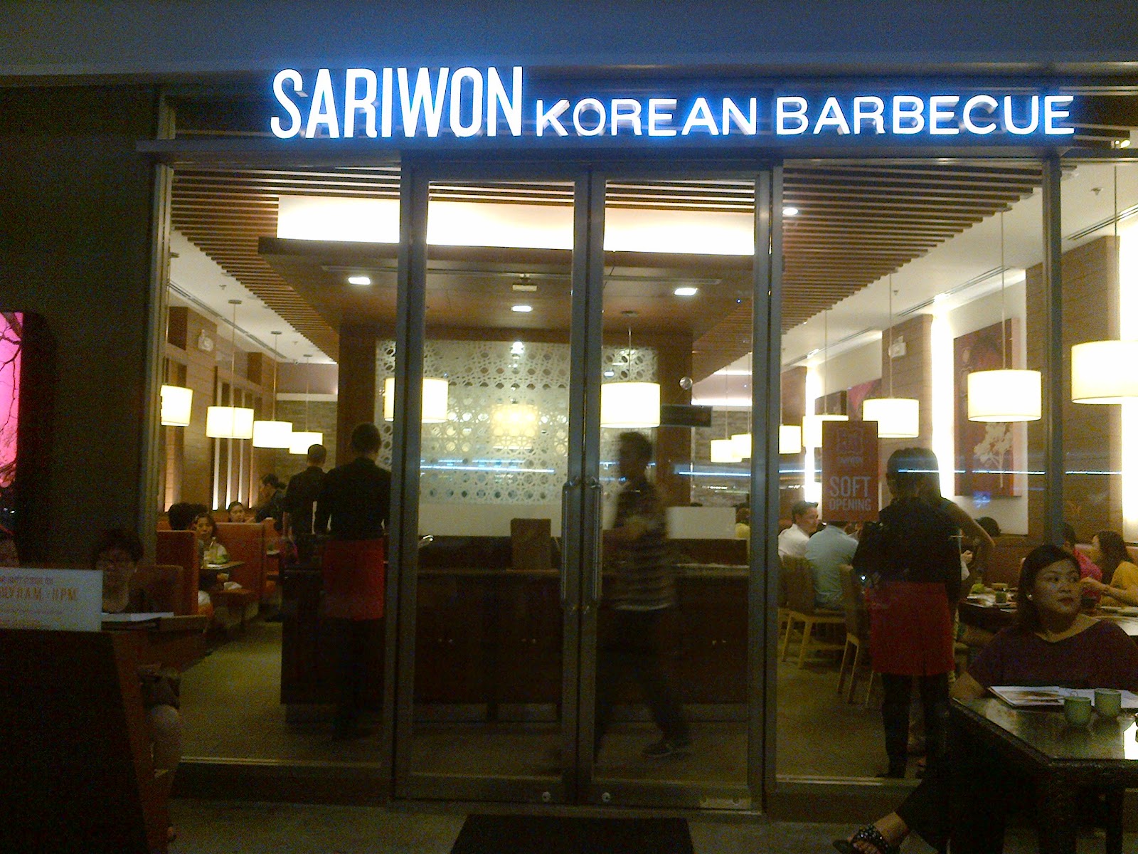 trying out Sariwon Korean Barbecue