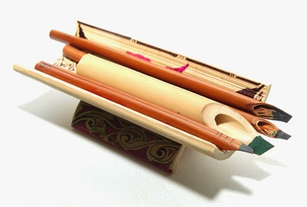 Faiz Craft Calligraphy: Tempat Pen / Resam Khat / Buluh Khat / Berus ...