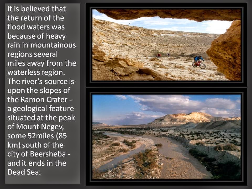 JCM: Negev's river rebirth after years of drought giving people across ...