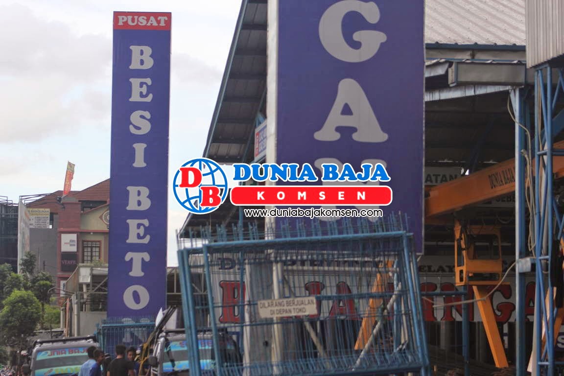 Dunia Baja Komsen | Toko Besi | Baja Ringan: Toko Besi Online