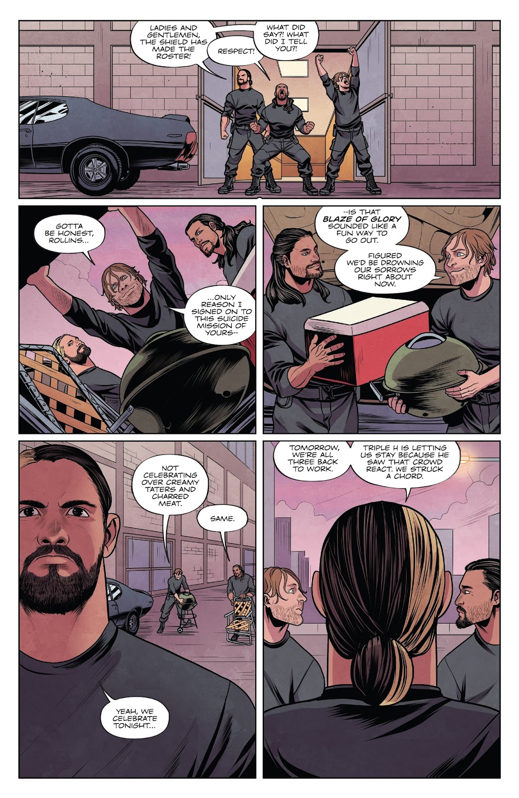 Read online WWE comic - Issue #12