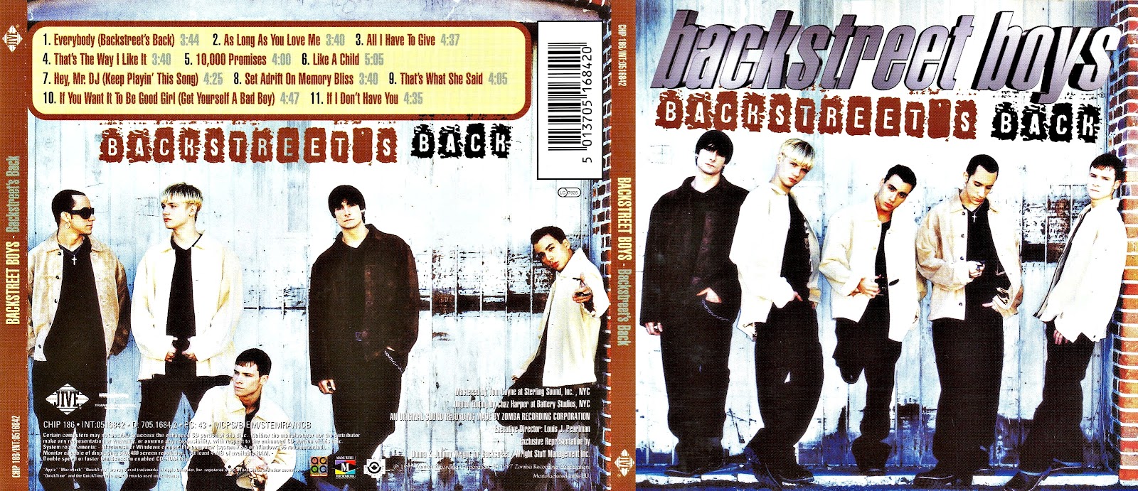 World Capas: Backstreet Boys - Backstreets Back