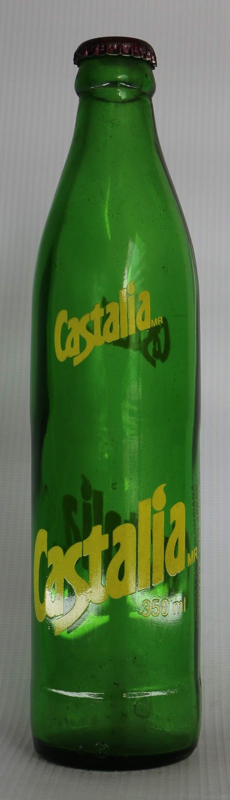 COLECCION BOTELLAS GASEOSAS COLOMBIA: CASTALIA