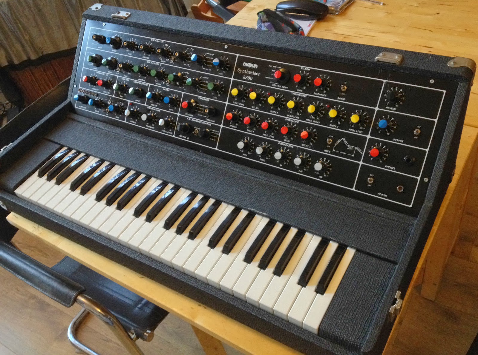 MATRIXSYNTH: Maplin 3800 Vintage Analogue Synthesiser