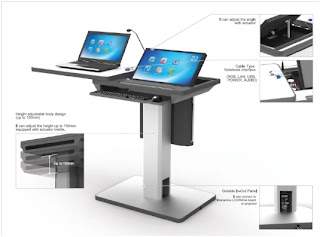Digital Podiums: Digital Rostrum/Digital lectern/Wooden Digital Podium ...