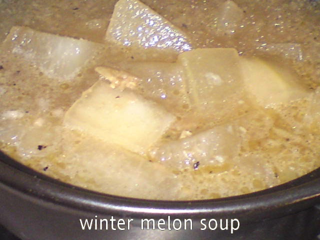 Cooking Pleasure: Family Style Winter Melon Soup