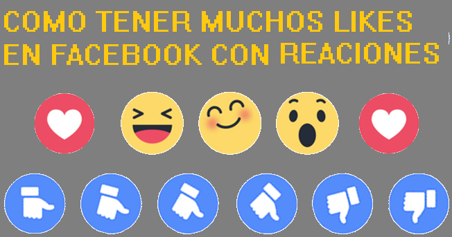 CHANGORTUTORIALES Official : Facebook Reactions 2019 | Muchas ...