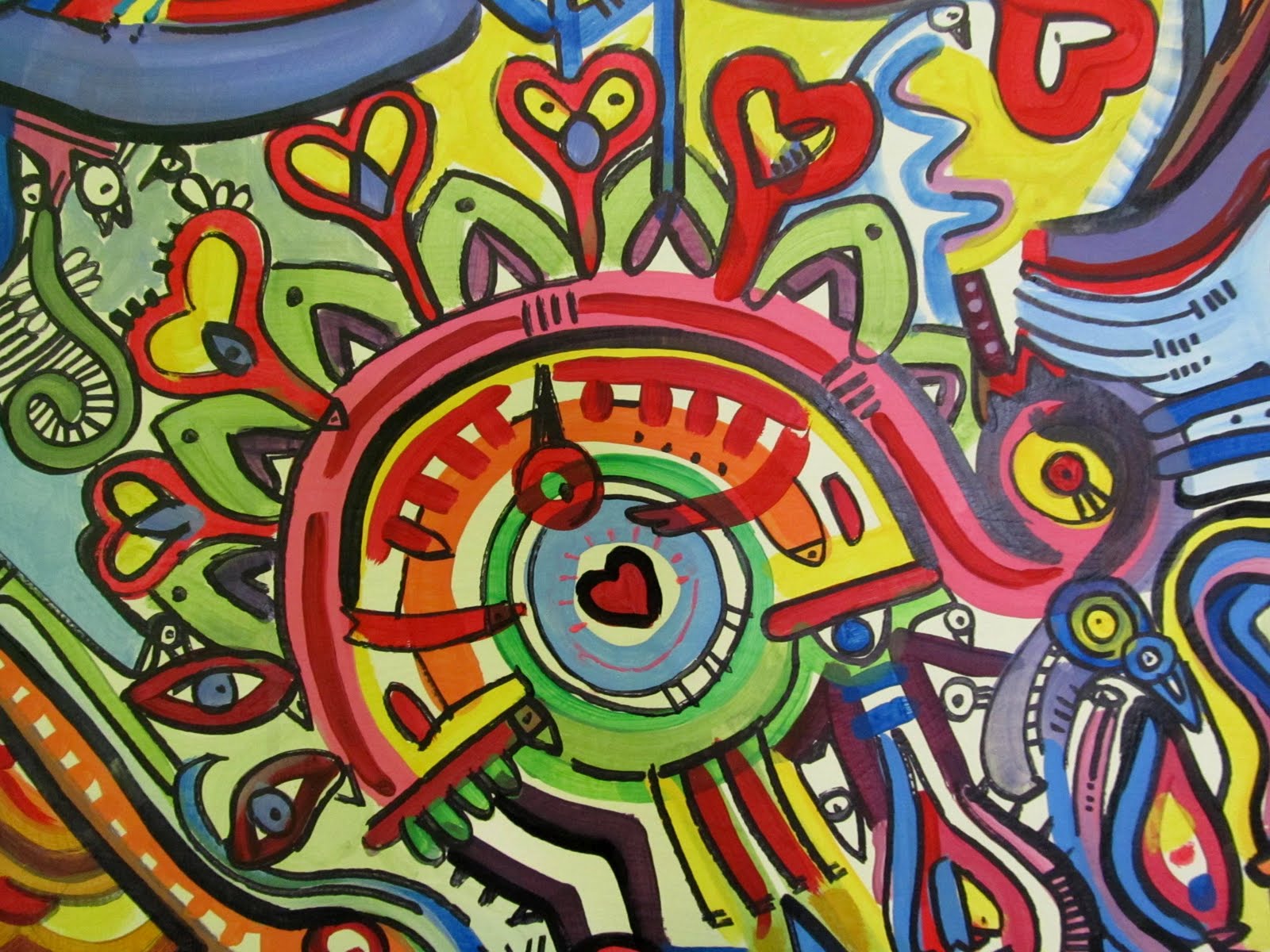 Koleia's Art: Los monicongos de Casa Verde, El Salvador