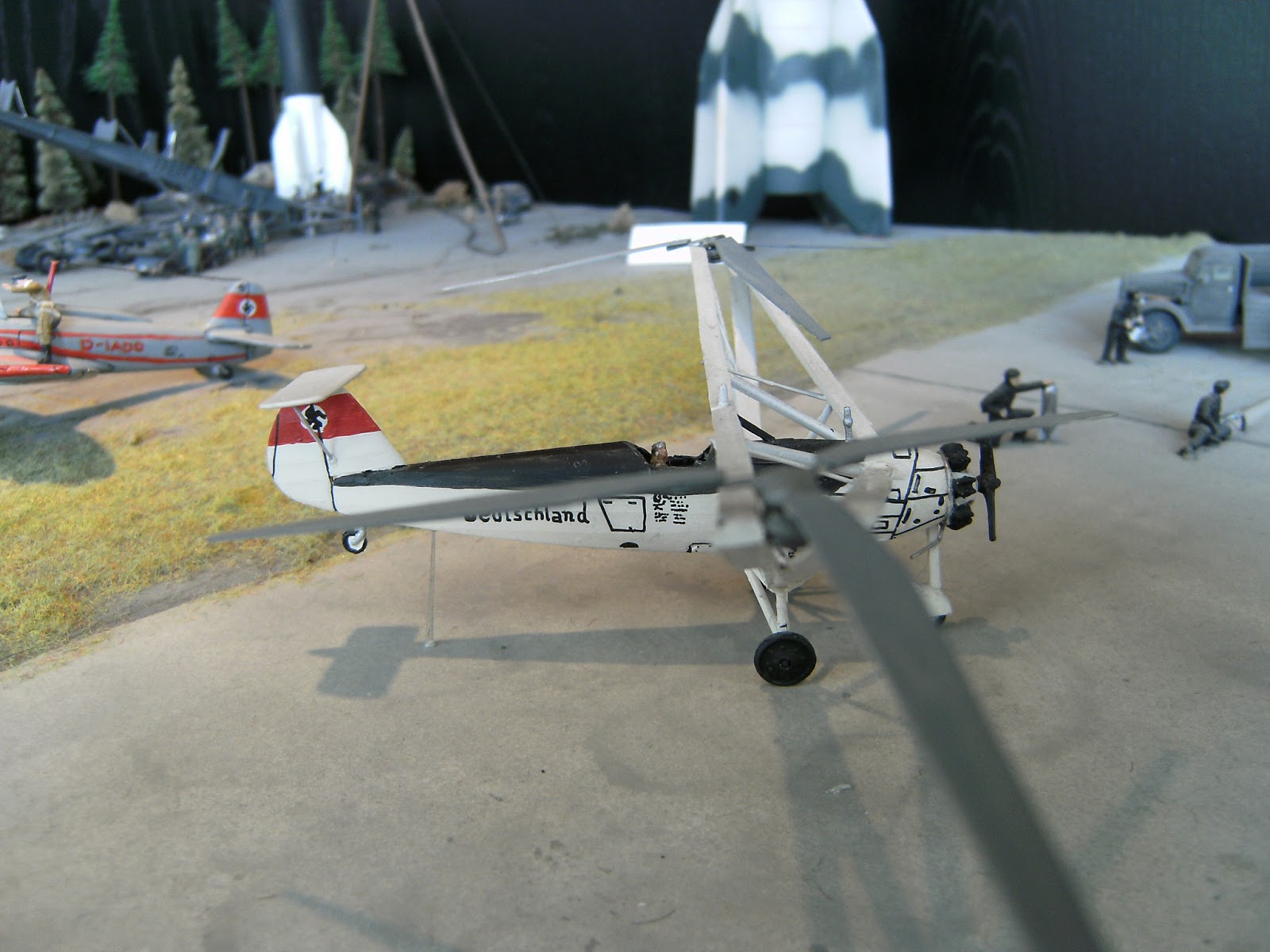 Happyscale-Modellbau: Focke Achgelis Fa 61 - Huma models scratch ...