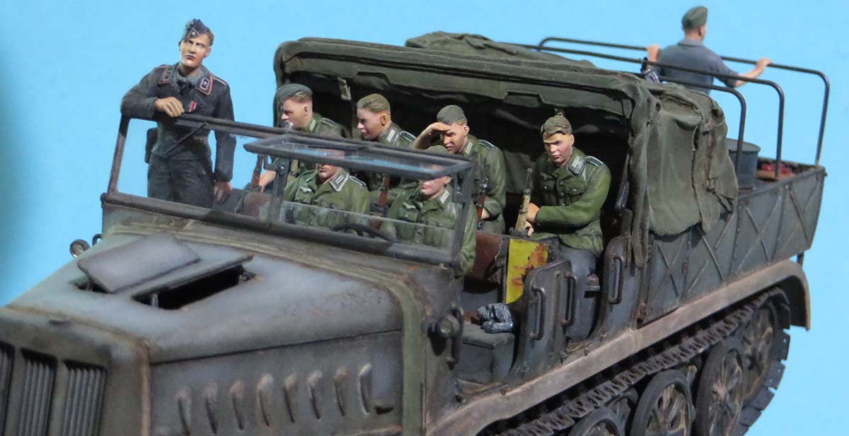 Tamiya 1/35th Famo and trailer: Tamiya Famo and trailer update