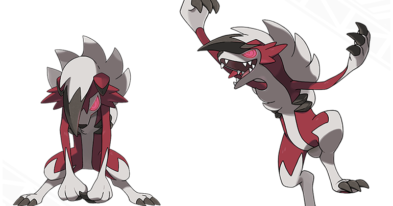 Pokemons: Lycanroc NOCHE
