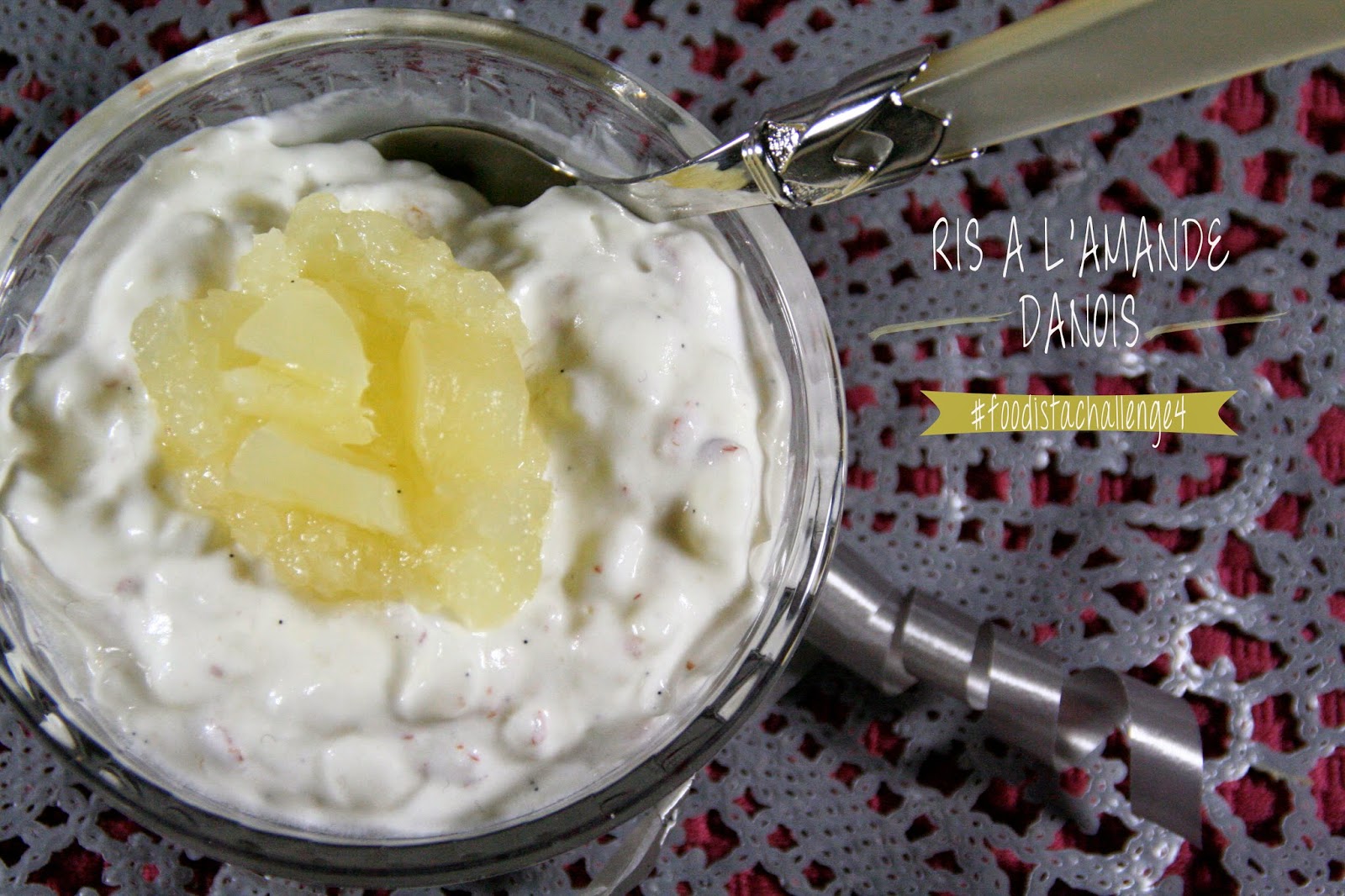 ET CHARLOTTE DÉCOUVRIT LA CUISINE...: RIS A L'AMANDE DANOIS | # ...