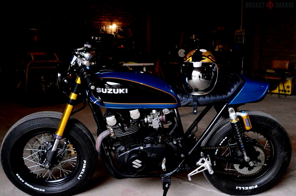 Suzuki GS 400 Dino's cycles - RocketGarage - Cafe Racer Magazine