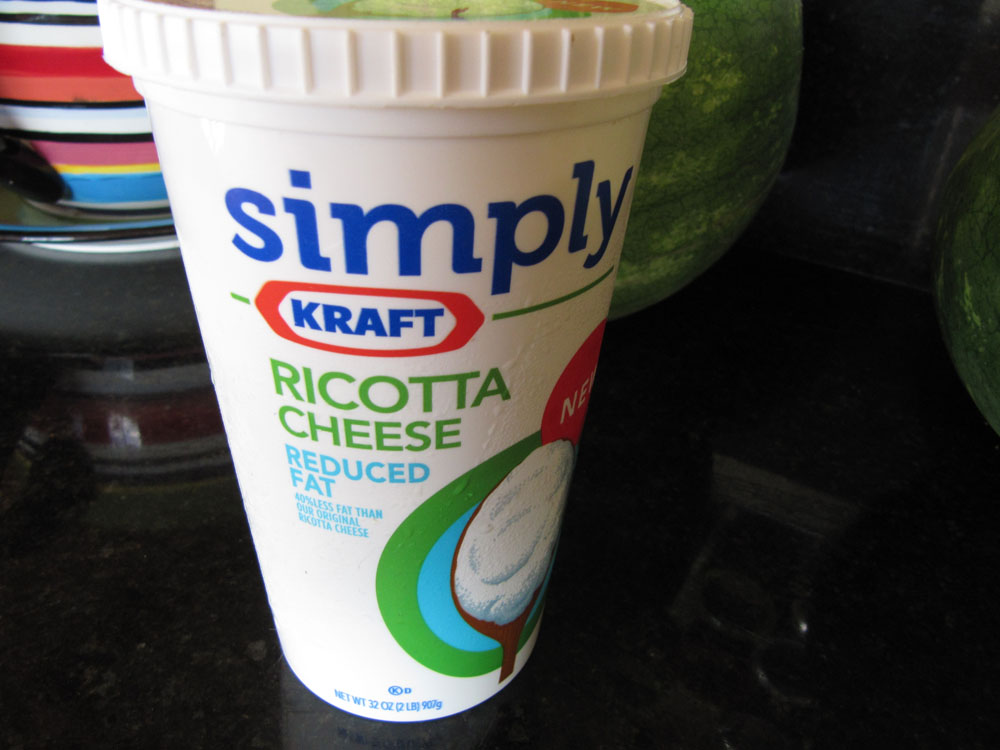 This Is Beige: Back of the Tub: Kraft Ricotta Cheese