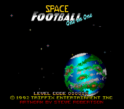 Ziggyny's SNES Adventure: #61: Space Football: One on One