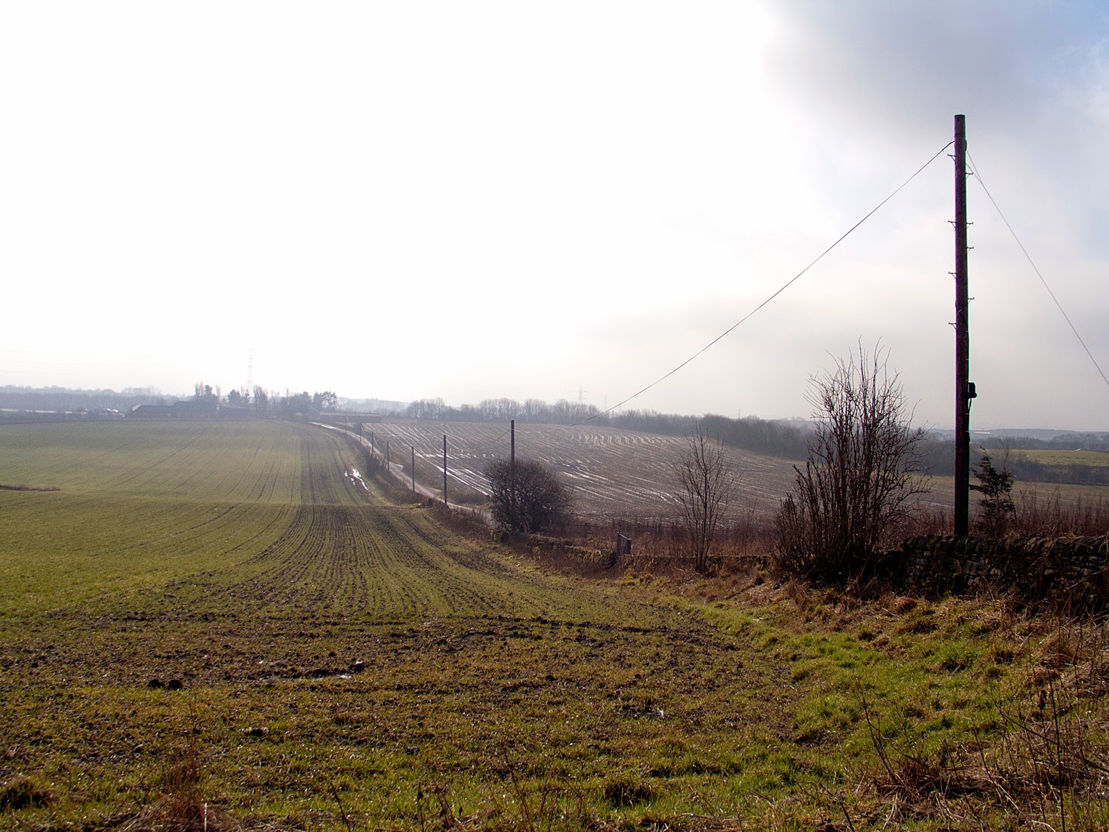 The Farnworth Photographic Project: 26th December 2014: Access Road to ...