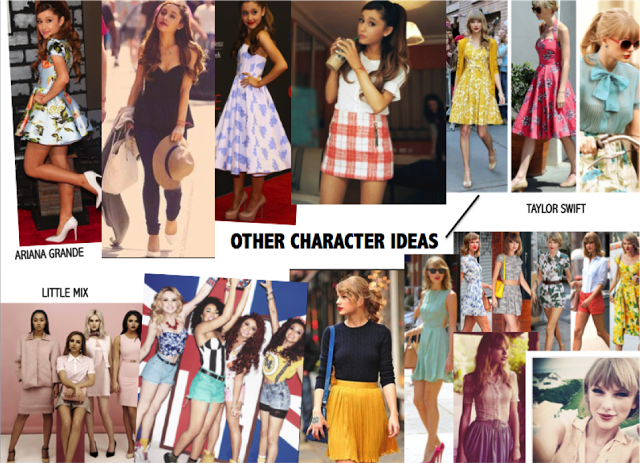 Character mood board template - prettydolf