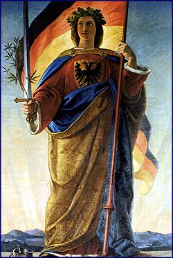 Who were Marianne and Germania?