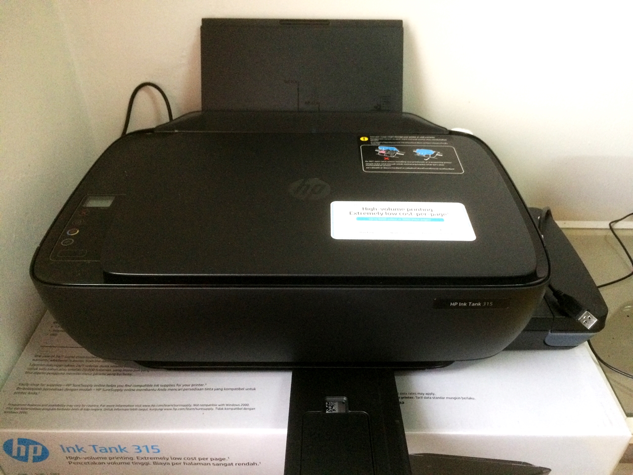 Printer Baru HP Ink Tank 315 - Firdaus Life