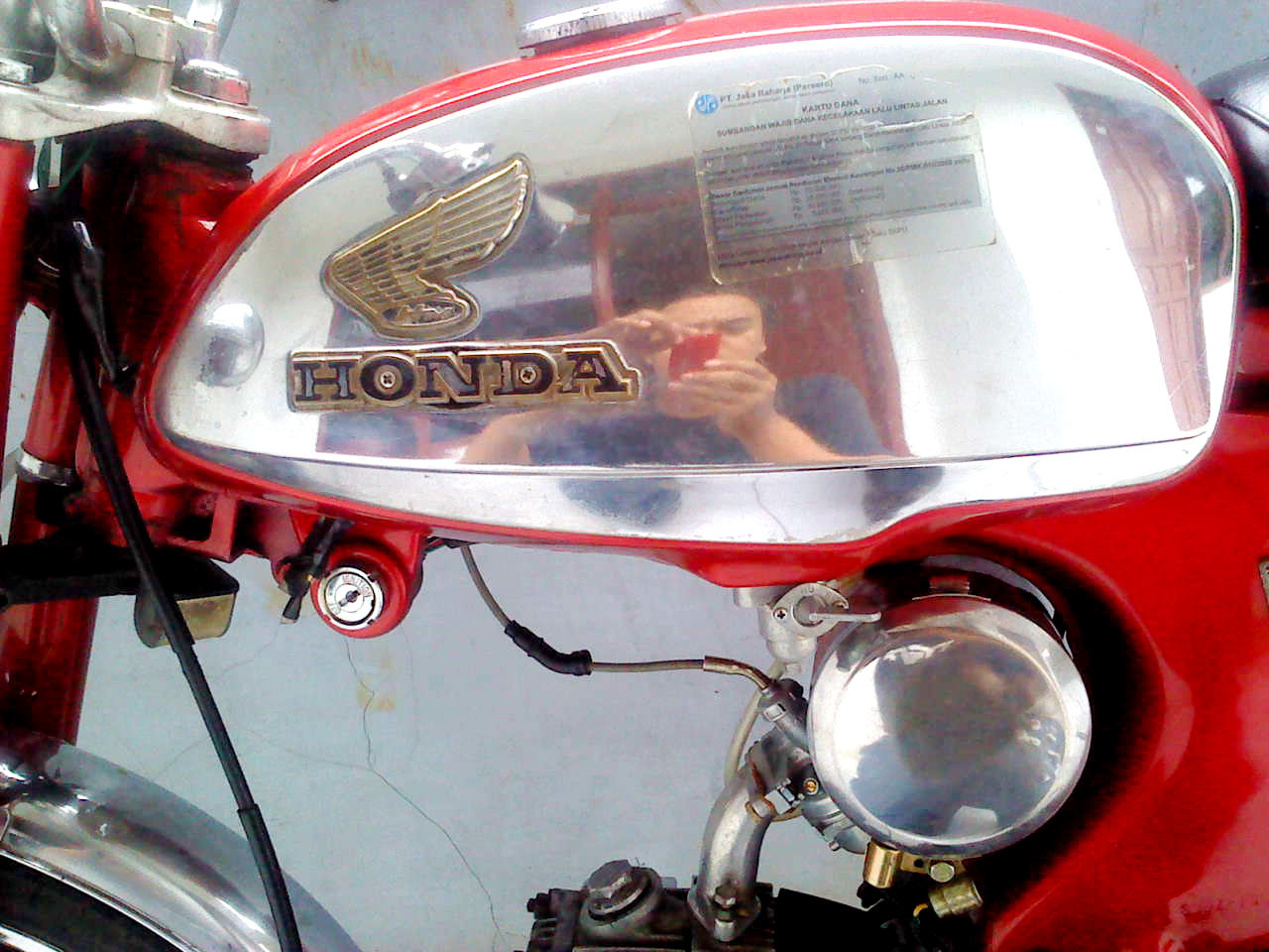 BISULTIKUDRAT: HONDA S90Z 1970 (MERAH)