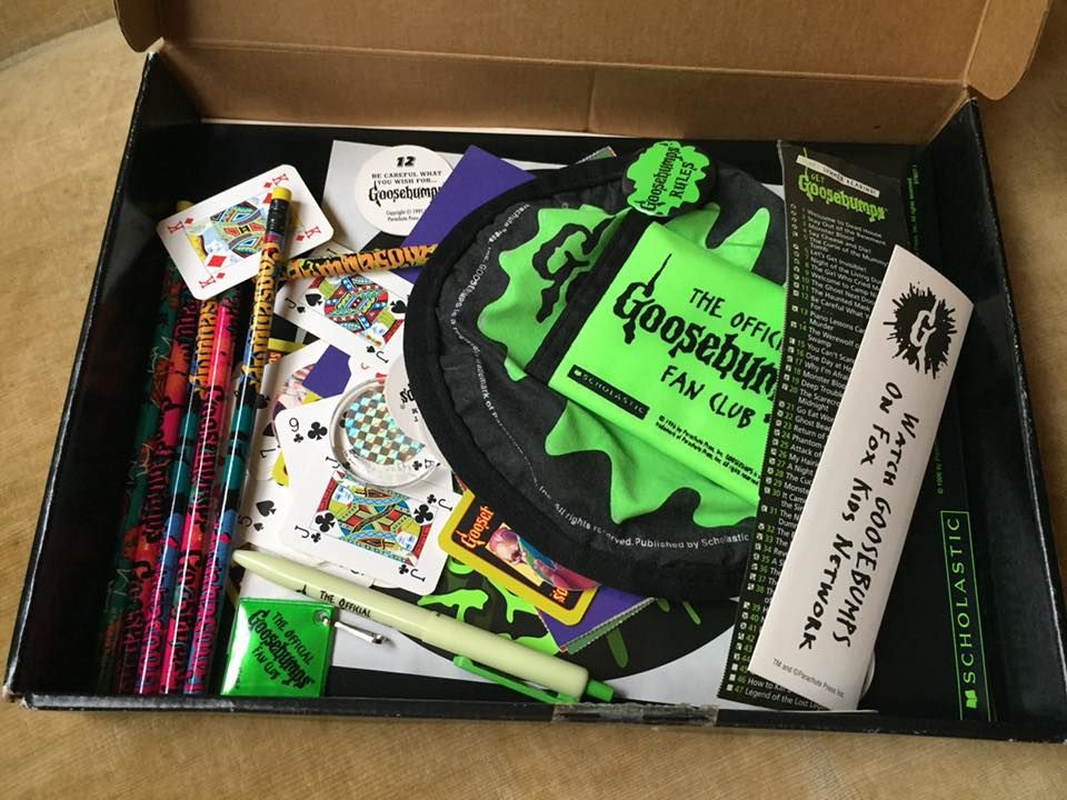 The Goosebumps Fan Club Kit!