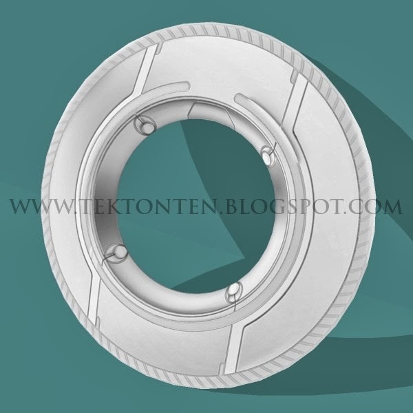 Papercraft Tron Legacy Kevin Flynn Identity Disc - Papercraft4u | Free ...