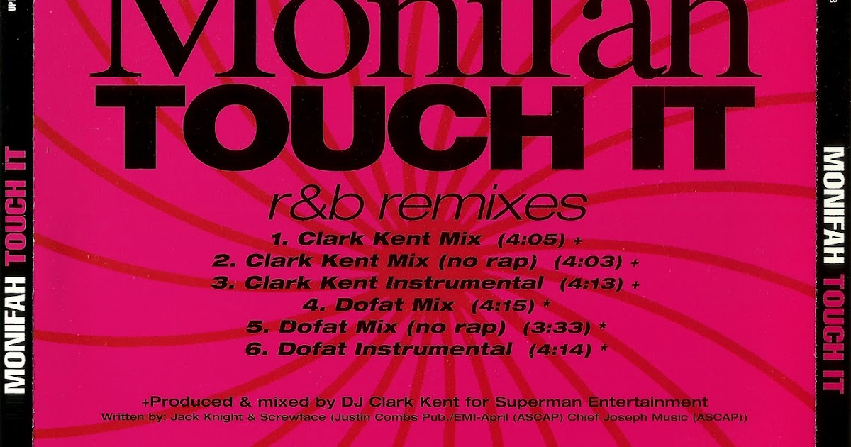 THE CRACK FACTORY: Monifah-Touch_It_(Rnb_Remixes)-(Promo_CDM)-1998-Y2H_INT