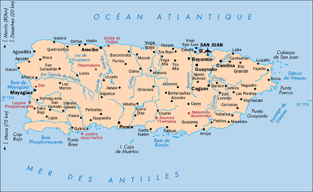 MAPS OF PUERTO RICO