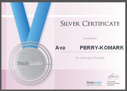 Room Twelve Rocks @ Koraunui School: More studyladder certificates