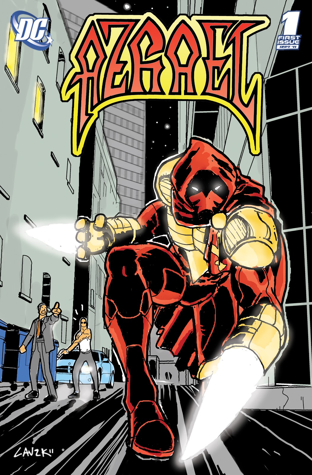 RELAUNCHED: AZRAEL #1 by Paul Lavallée