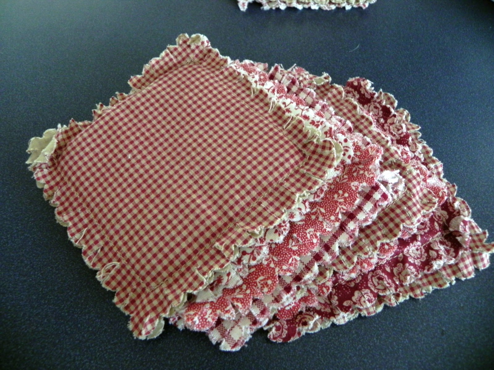 Shady Tree Diary: {Scallop Square Pillows & Coasters}