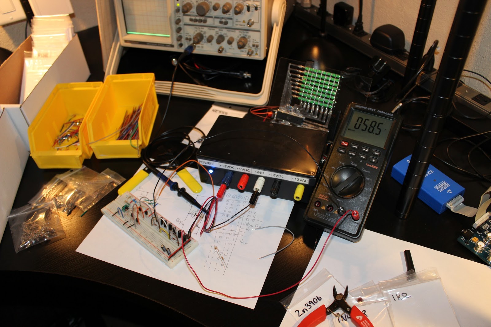 The Resistor Network: Villard Cascade Voltage Doubler