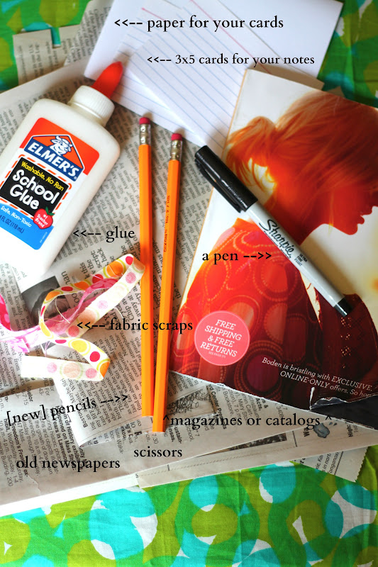 an ordinary utopia: Letter Writing Kit DIY