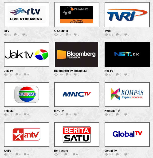 IndoStreaming, Streaming TV Online Terlengkap
