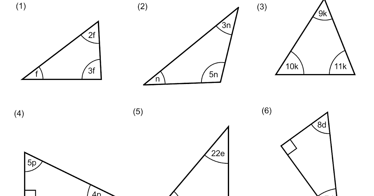 MEDIAN Don Steward mathematics teaching: angles with algebra