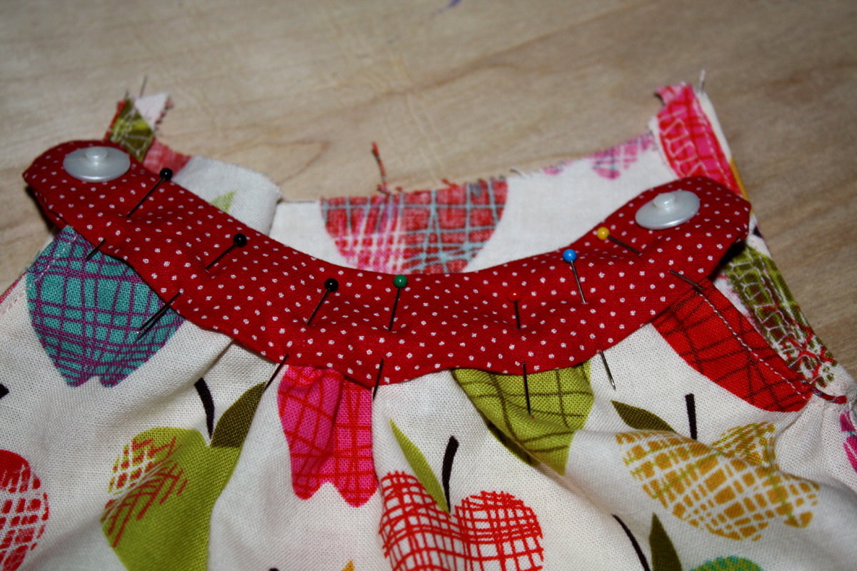 A Snap-Front Baby Dress