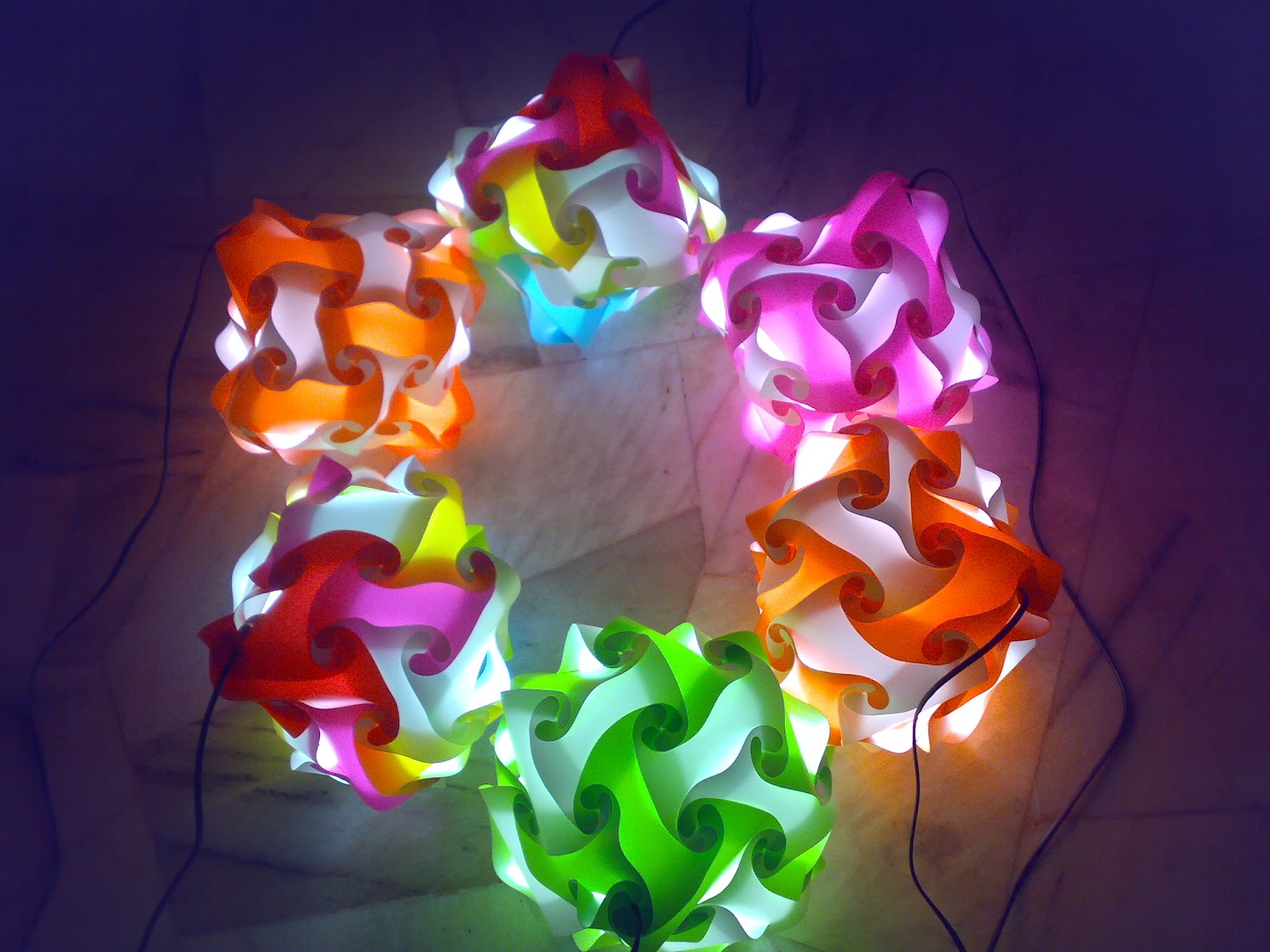 VLightDeco IQ Light Puzzle Pendant Jigsaw Lamp Styles: IQ Light Jigsaw ...