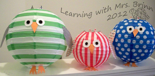 My Owl Barn: DIY: Paper Owl Lanterns